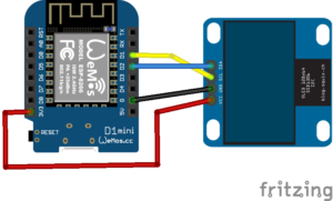 ESP8266 displaying a QR code on an OLED display - esp8266 learning