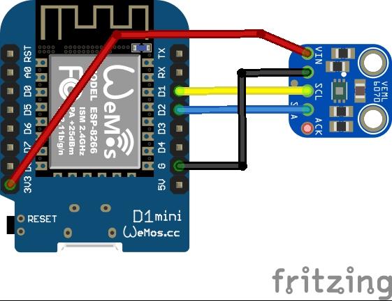 In this tutorial we connect a VEML6070 ultraviolet light sensor to a ...